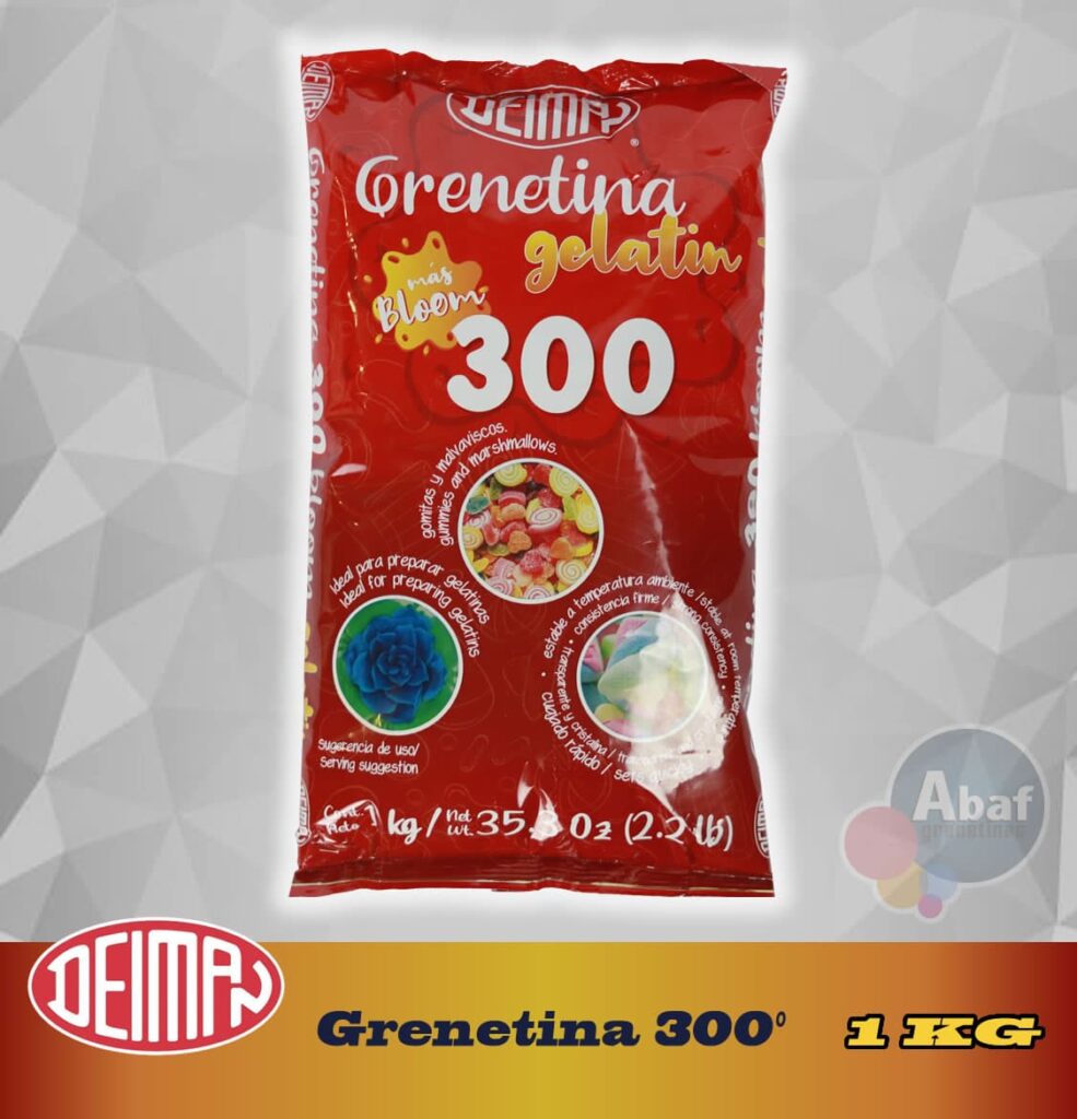 Grenetina Deiman, 300 Bloom, 250g/1Kg. – Duche, Progel, Diamante, Regia ...