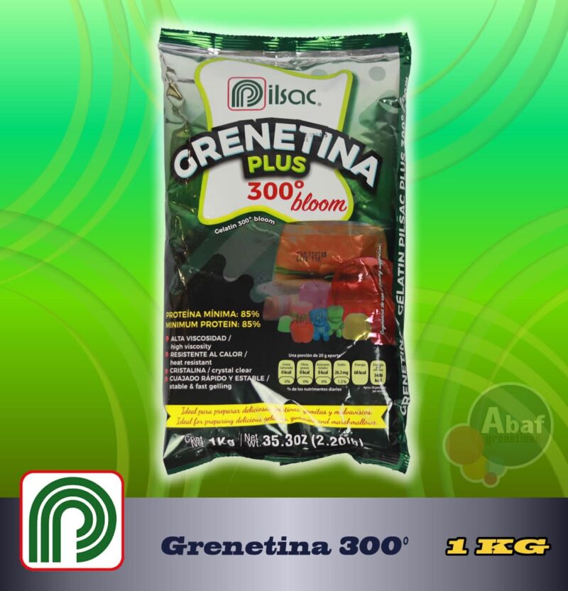 Grenetina Pilsac, 300 Bloom, 250g/1Kg. – Duche, Progel, Diamante, Regia ...